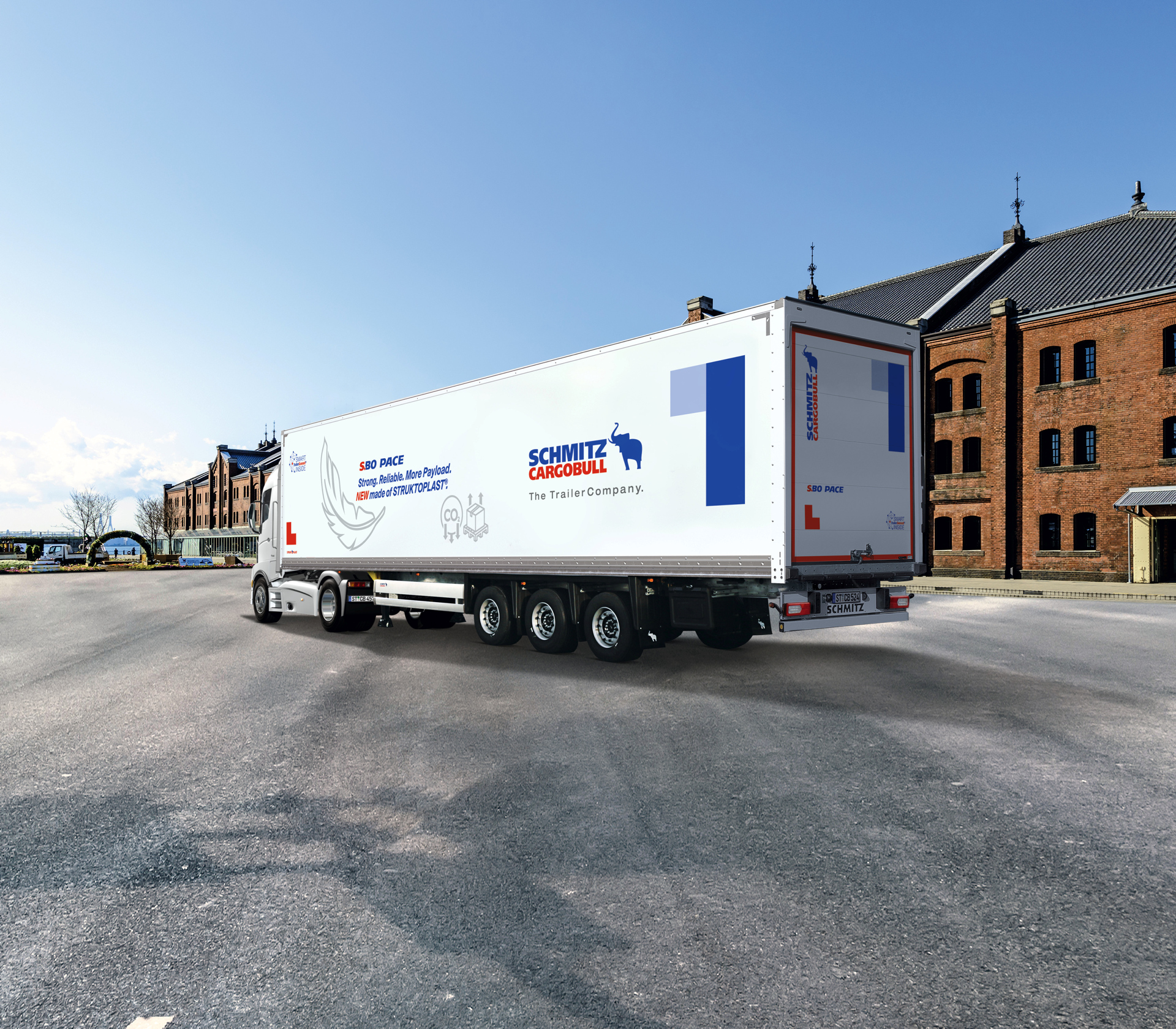 New dry freight trailer S.BO PACE from Schmitz Cargobull