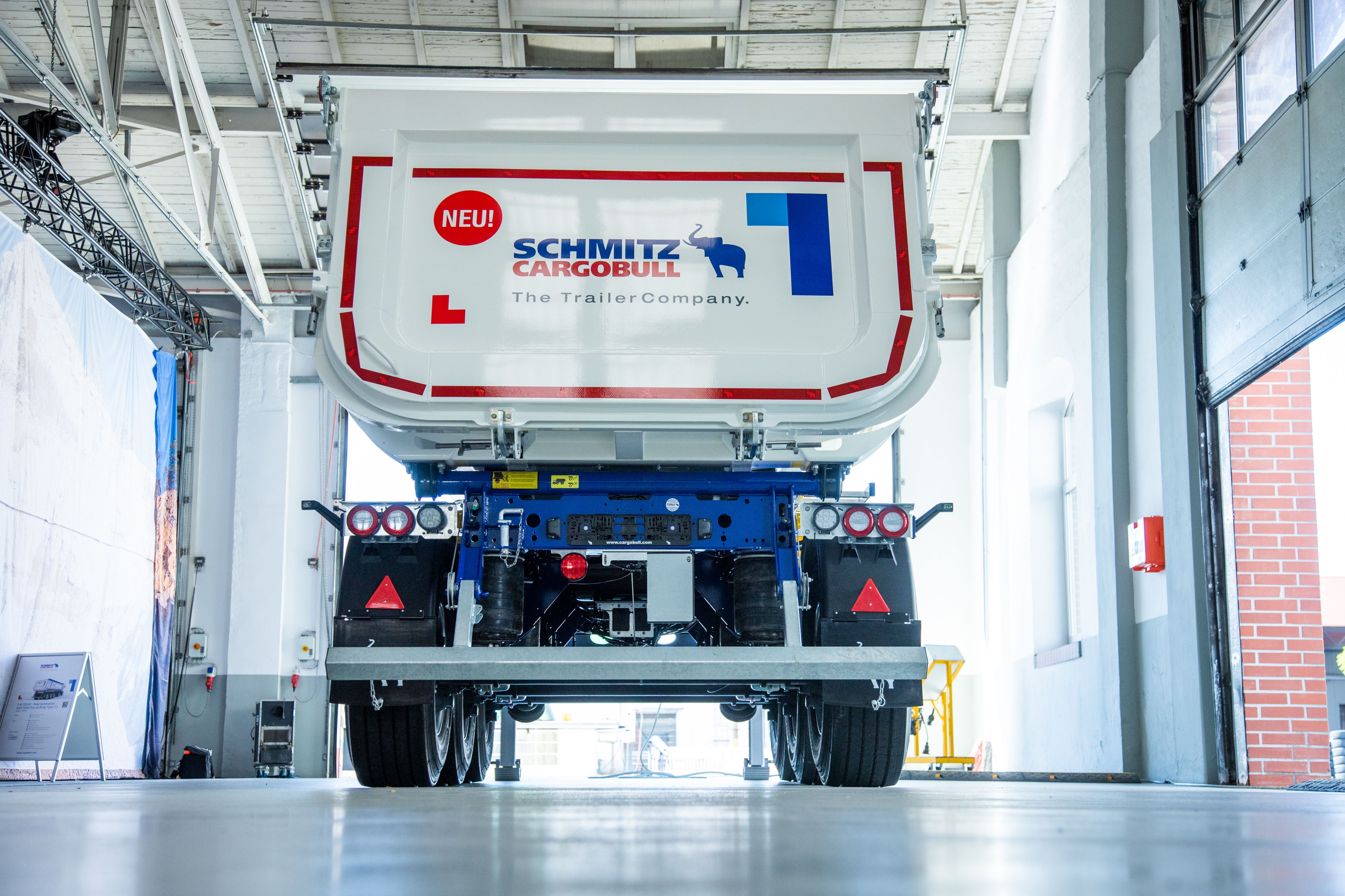 New Schmitz Cargobull tipper trailer for even greater payload