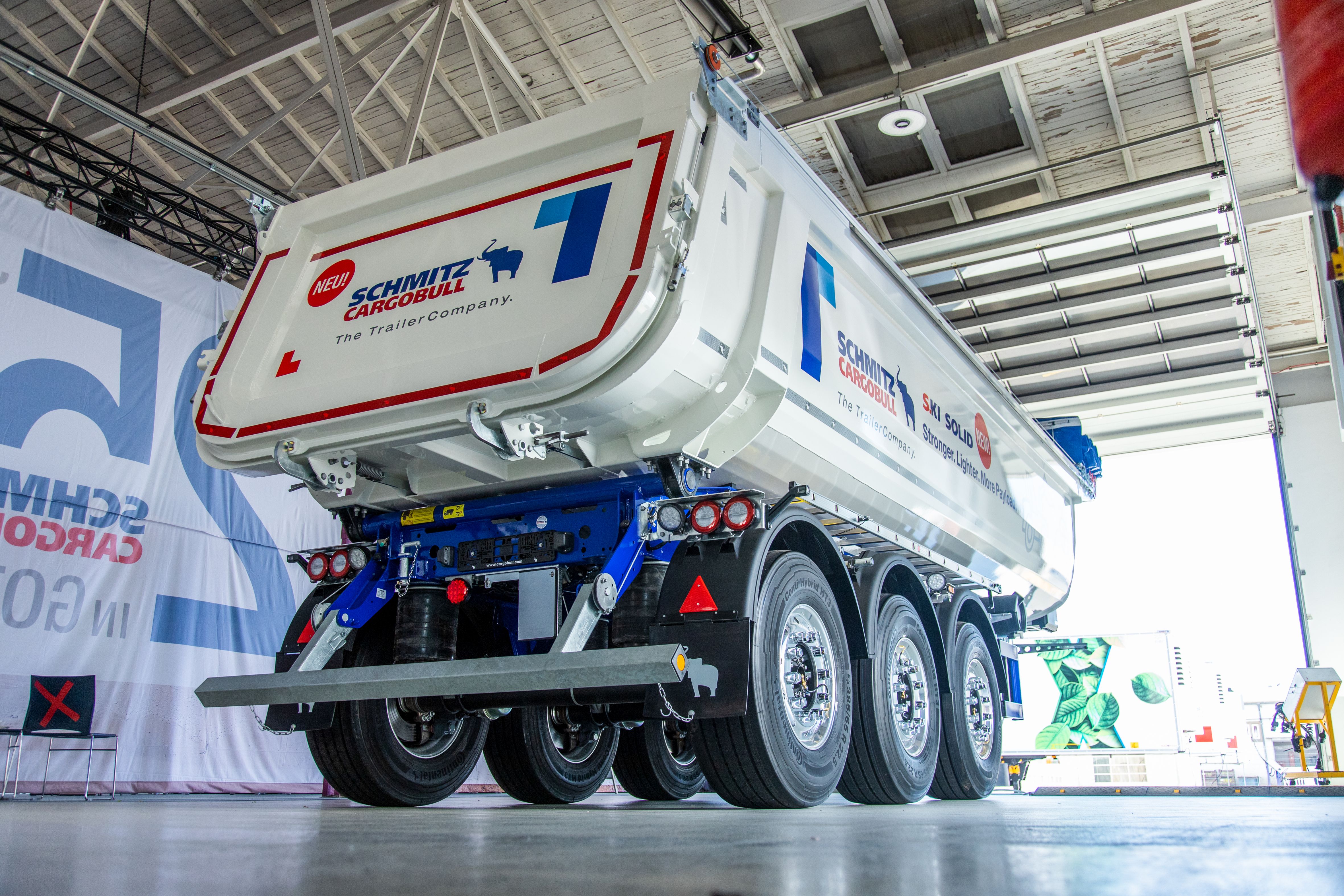 New Schmitz Cargobull tipper trailer for even greater payload