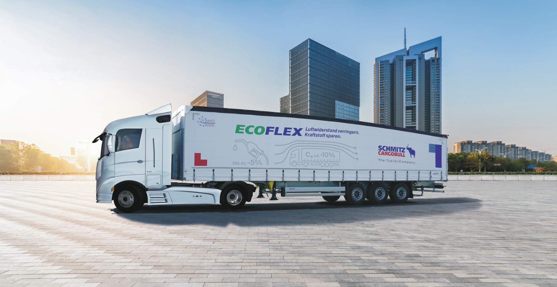 Sophisticated aerodynamics reduce consumption