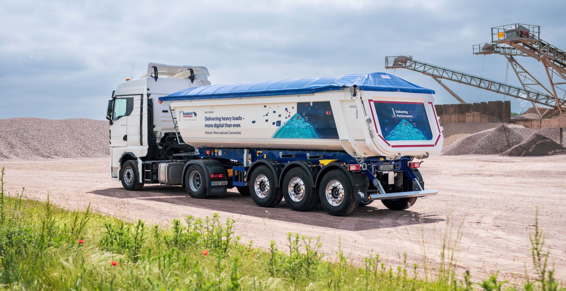 Schmitz Cargobull Sattelkipper für mehr Nutzlast