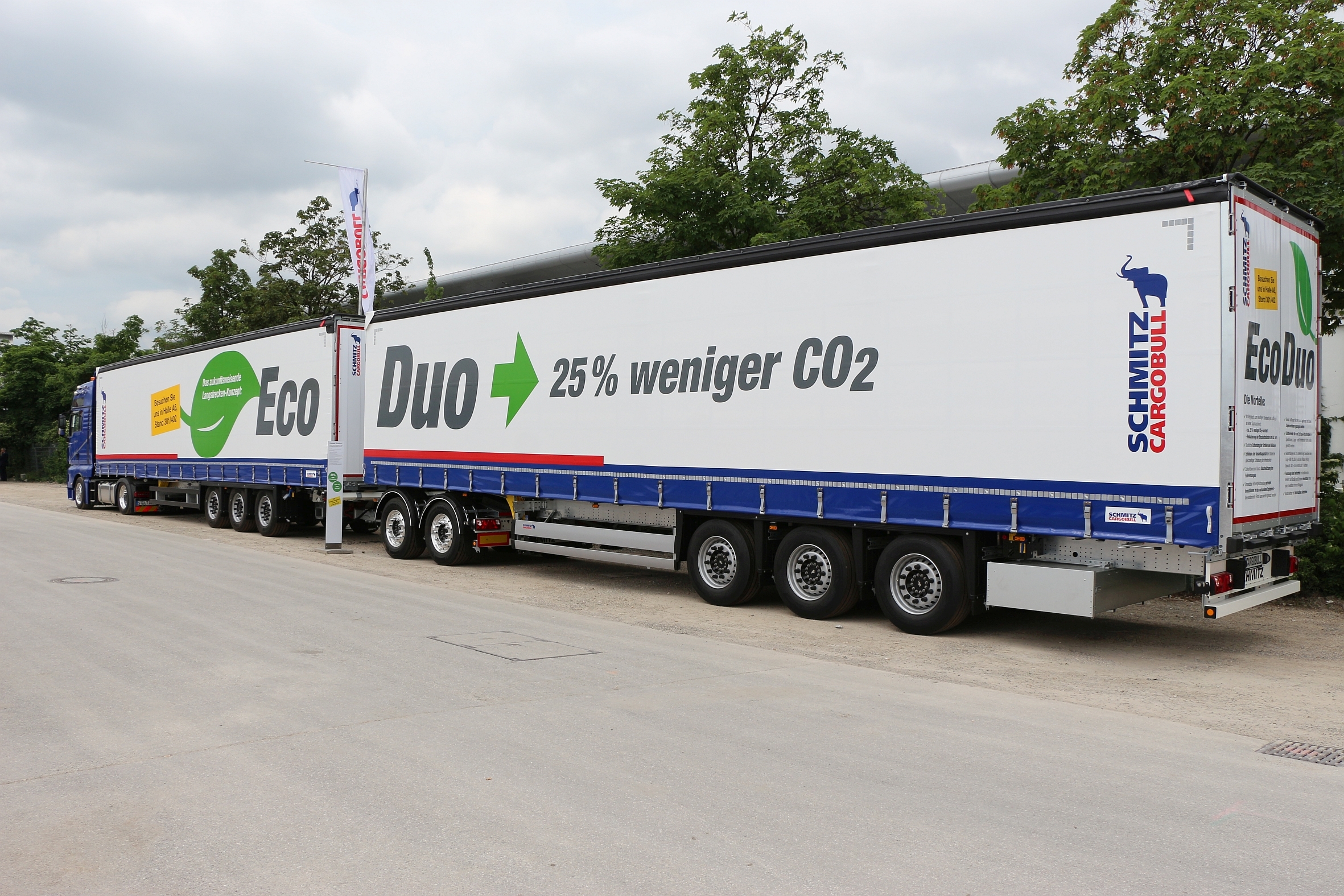 Schmitz Cargobull transport concept EcoDuo