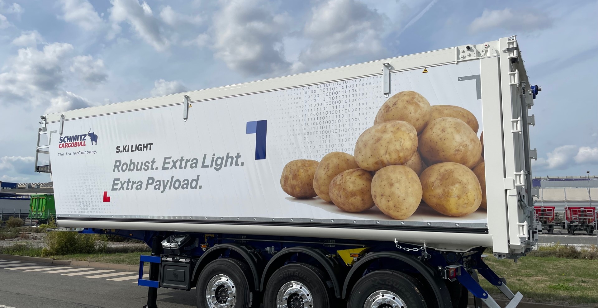 Light and low – trailers for high-volume transport