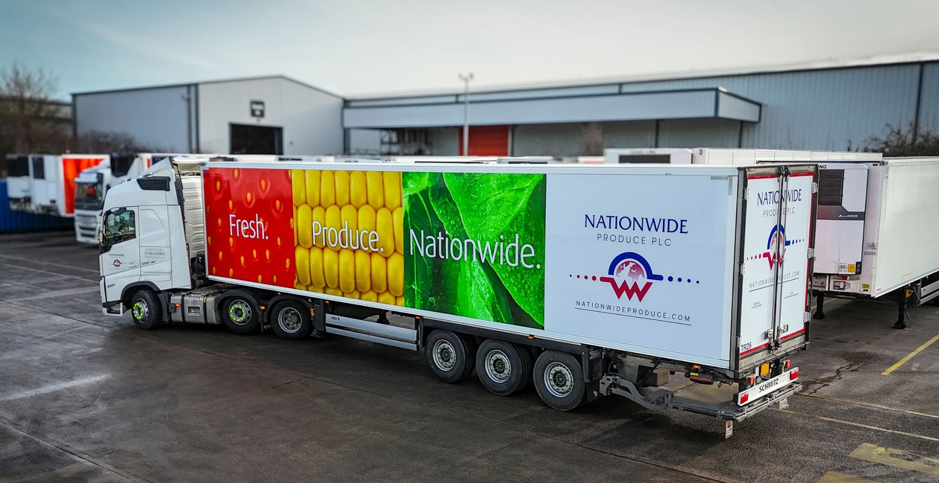 Nationwide Produce grows fleet with new Schmitz Cargobull reefers