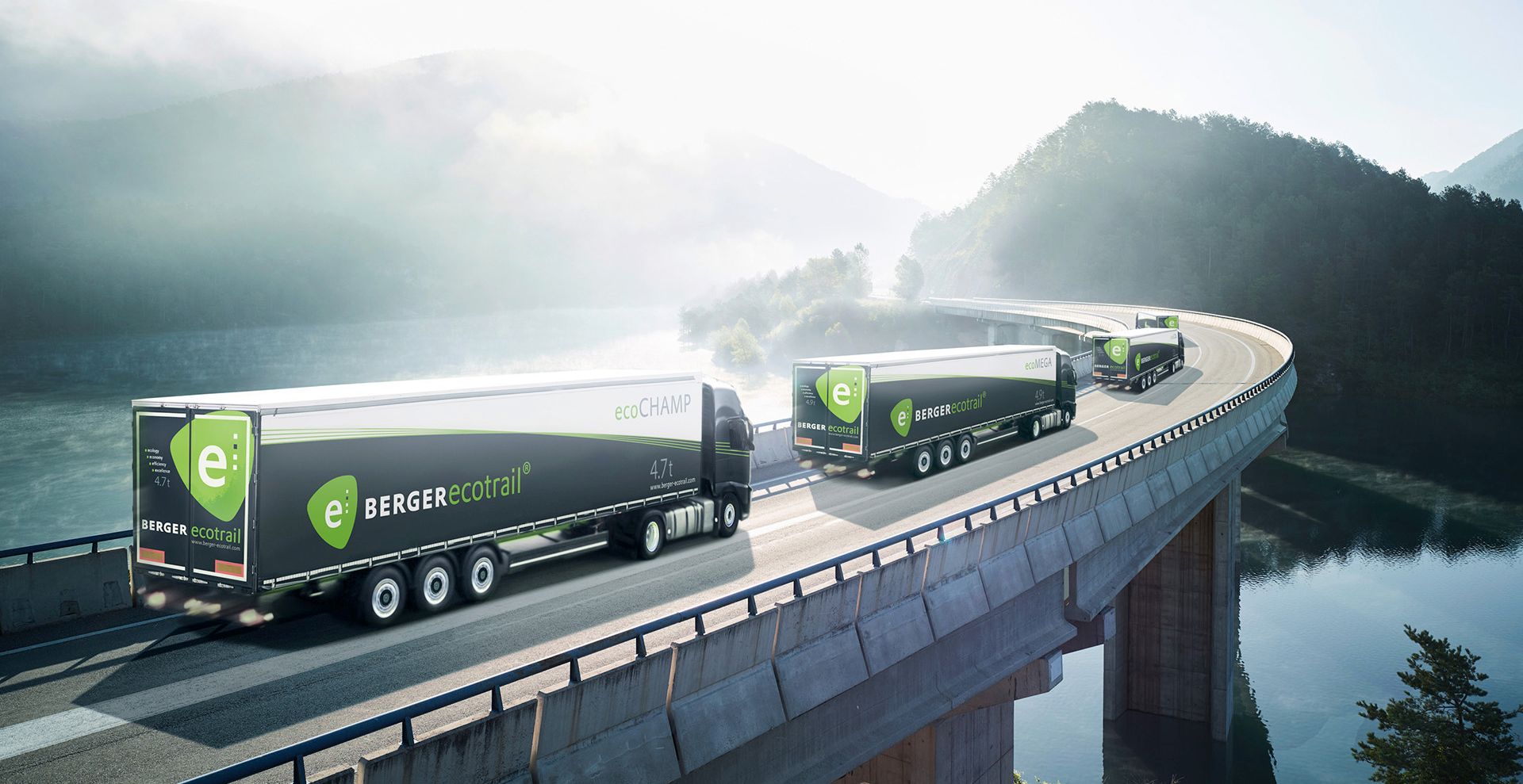 BERGERecotrail®️ Lightweight trailers