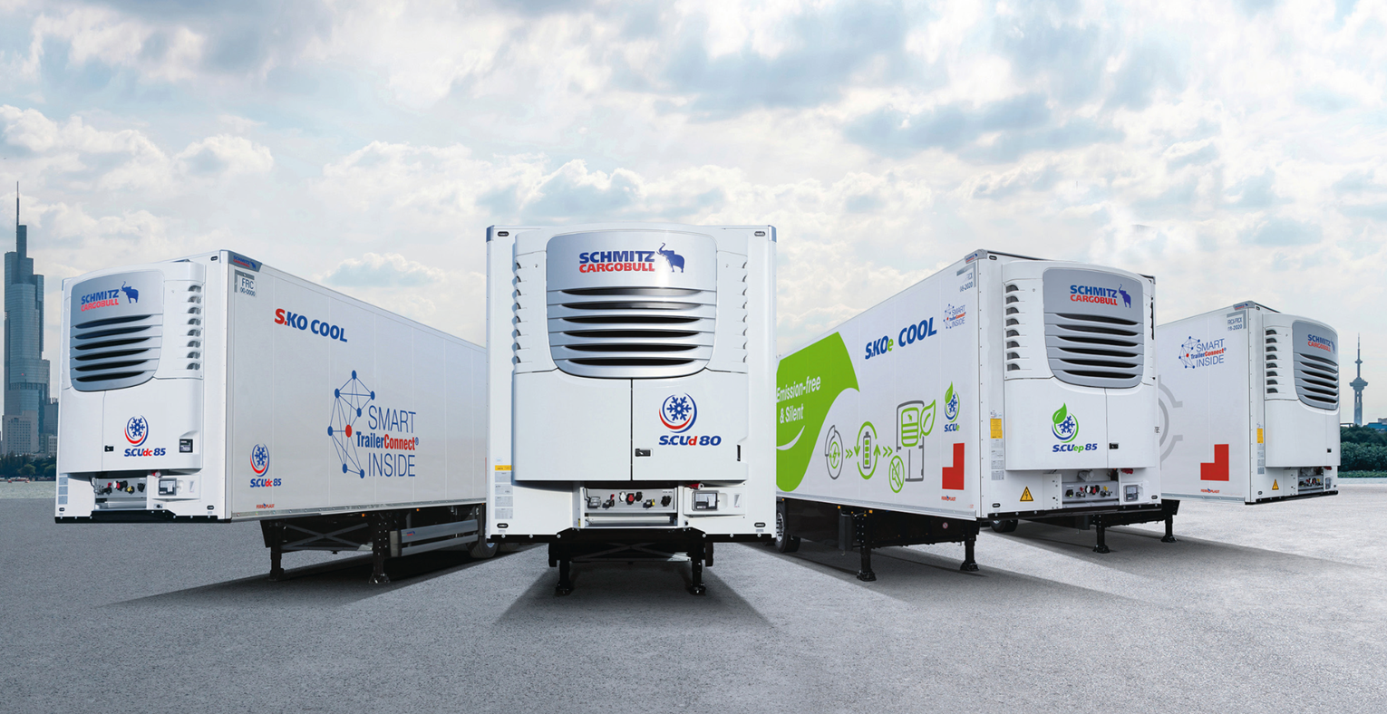 Cooling units for perfect temperature-controlled freight transport