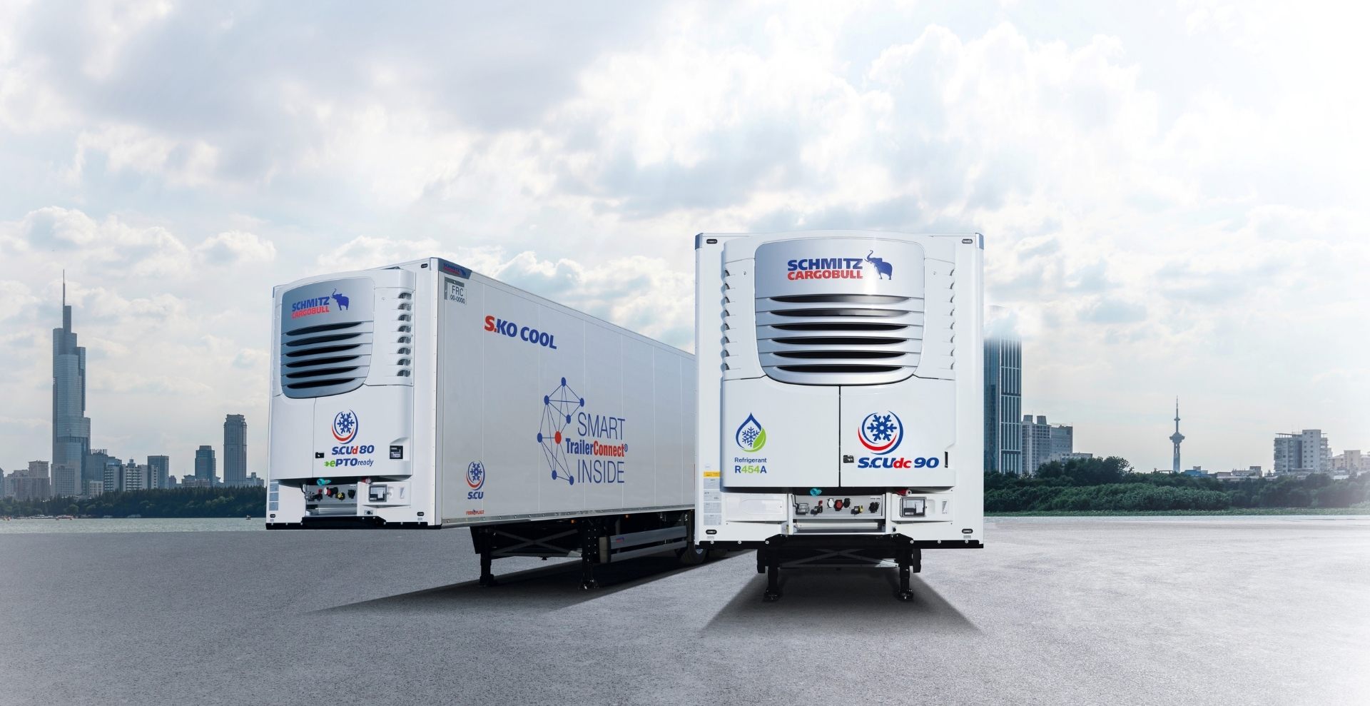 Cooling units for perfect temperature-controlled freight transport