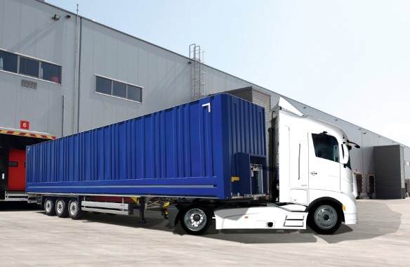 Box body semi-trailers