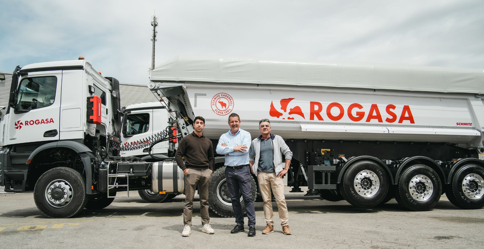 Rogasa apuesta por Schmitz Cargobull para ampliar su flota de basculantes