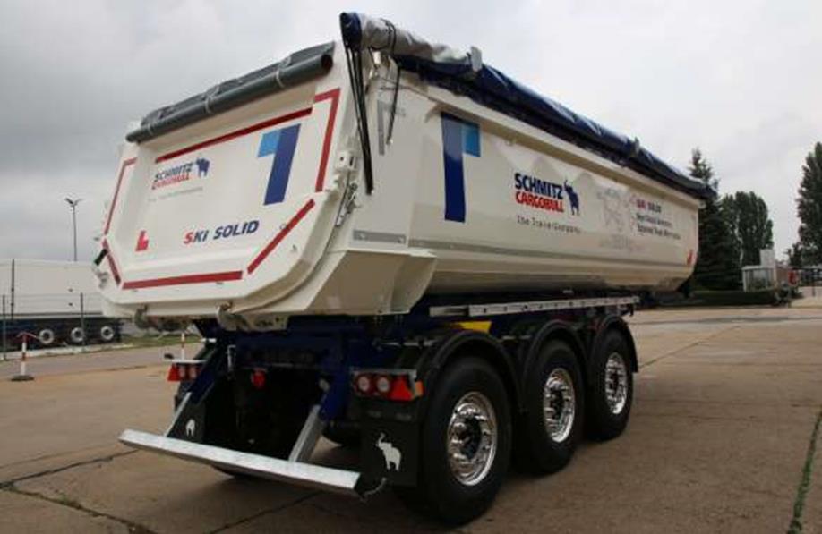 New tipper chassis: weight-optimised for more payload