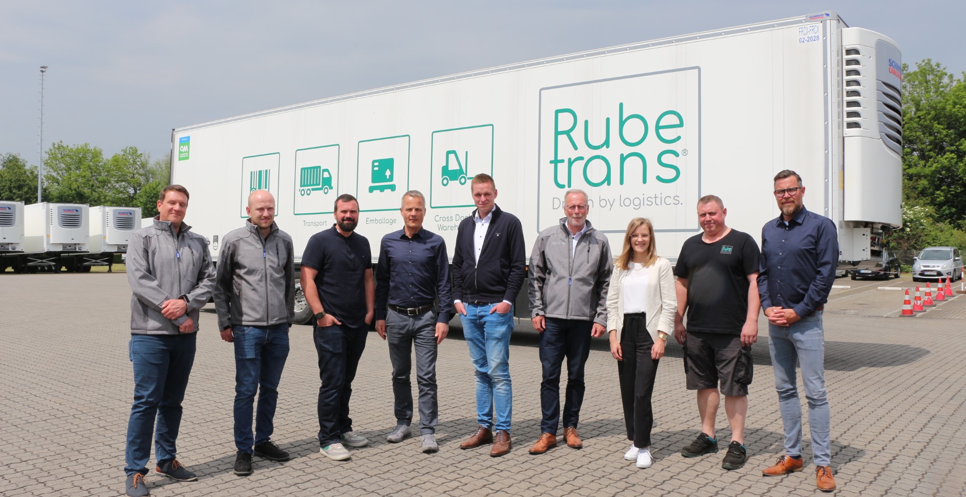 Rubetrans Logistics recibe el primer semirremolque 100% eléctrico ...