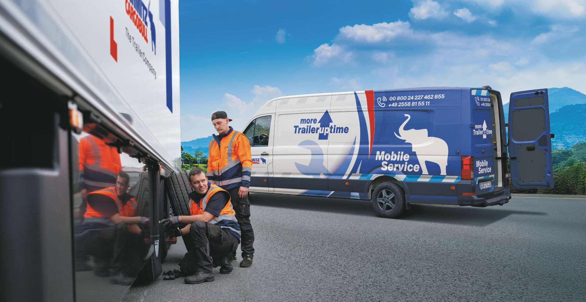 Service that comes to the customer: Schmitz Cargobull’s fleet of ...