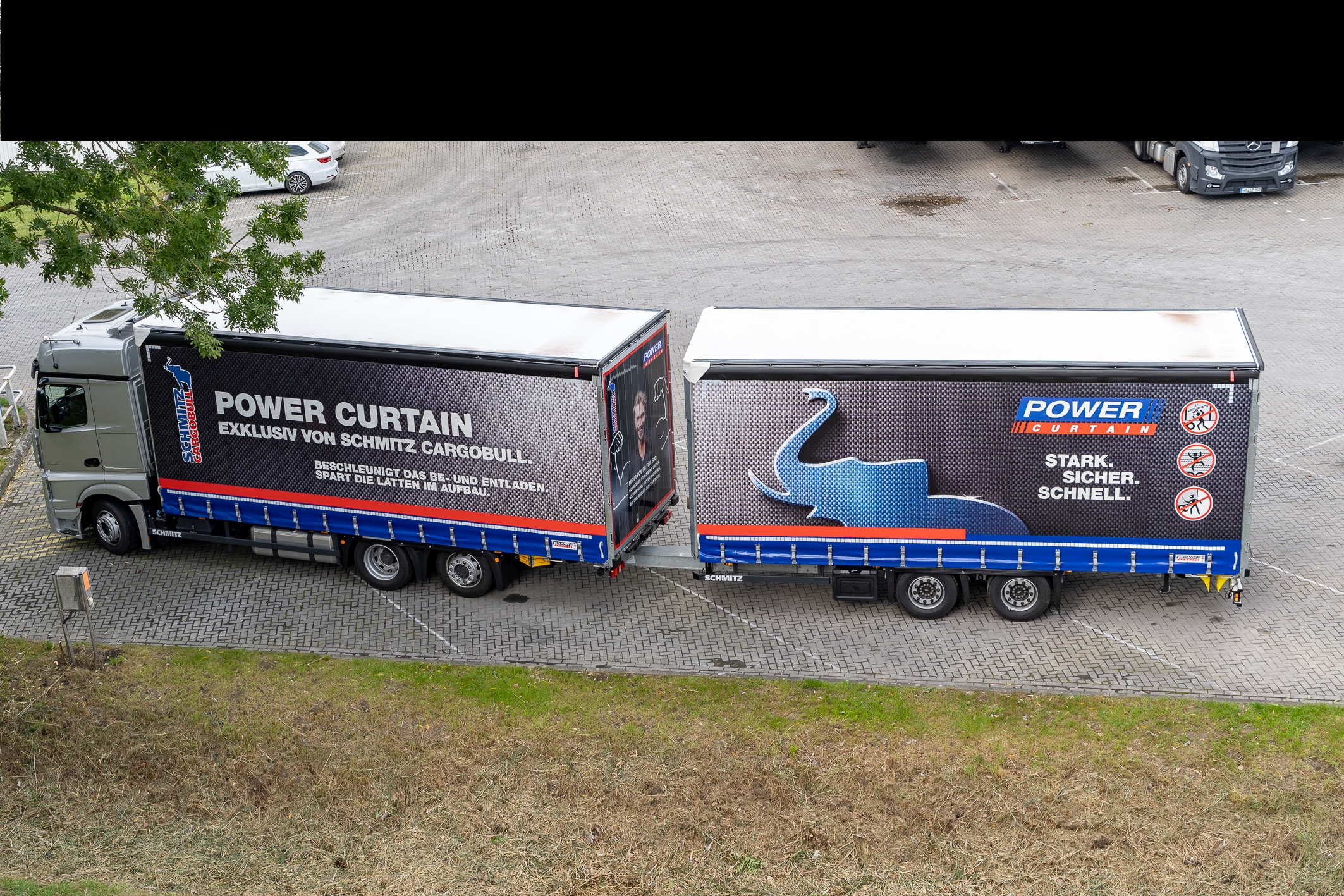 Multifunctional logistics with rigid trucks from Schmitz Cargobull