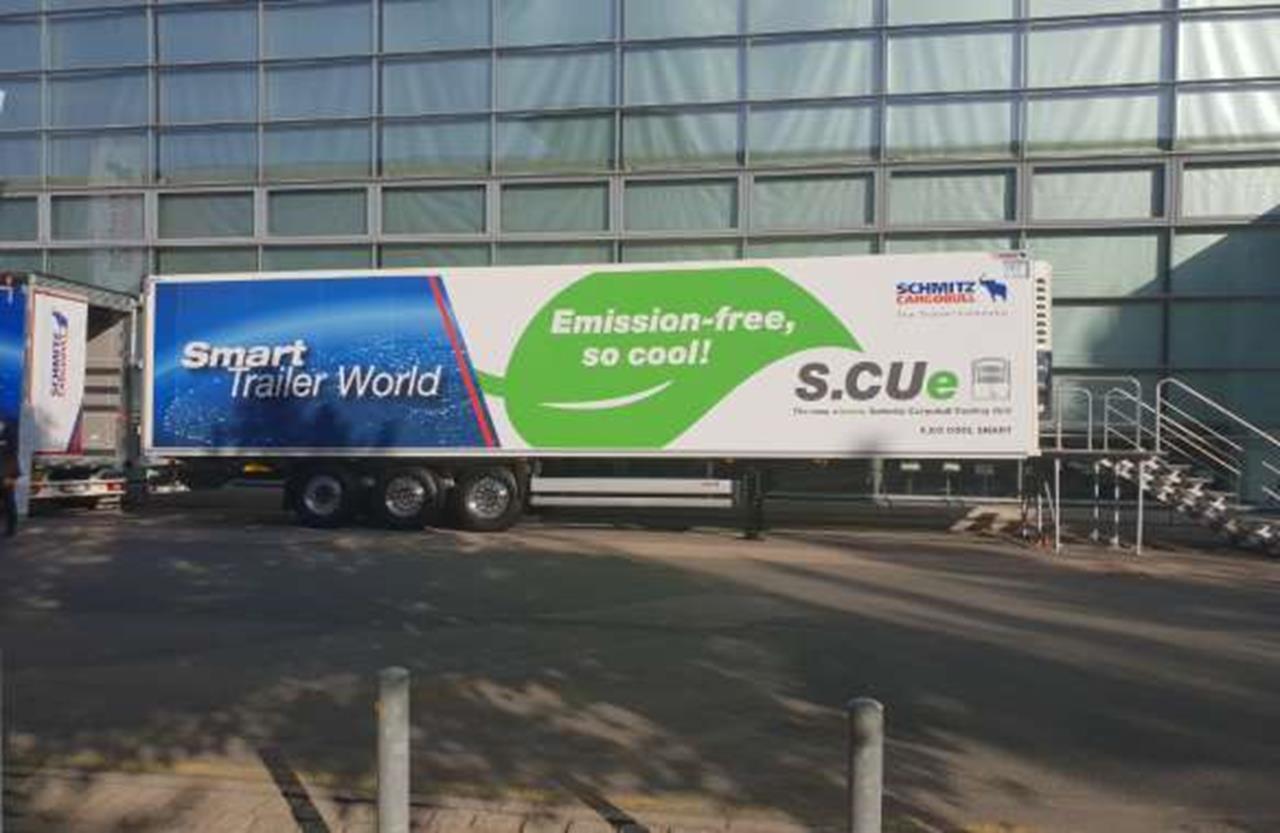 Focus on electronic mobility concepts with the Schmitz Cargobull eTrailer
